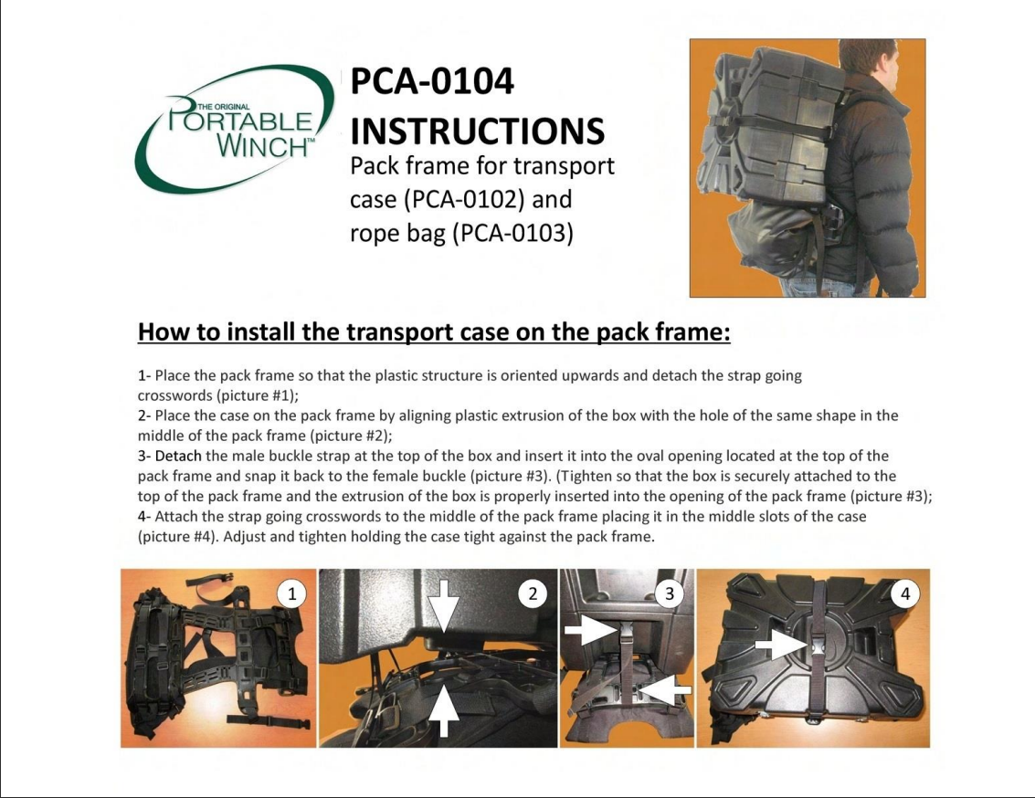 Molded Pack Frame For Transport Case