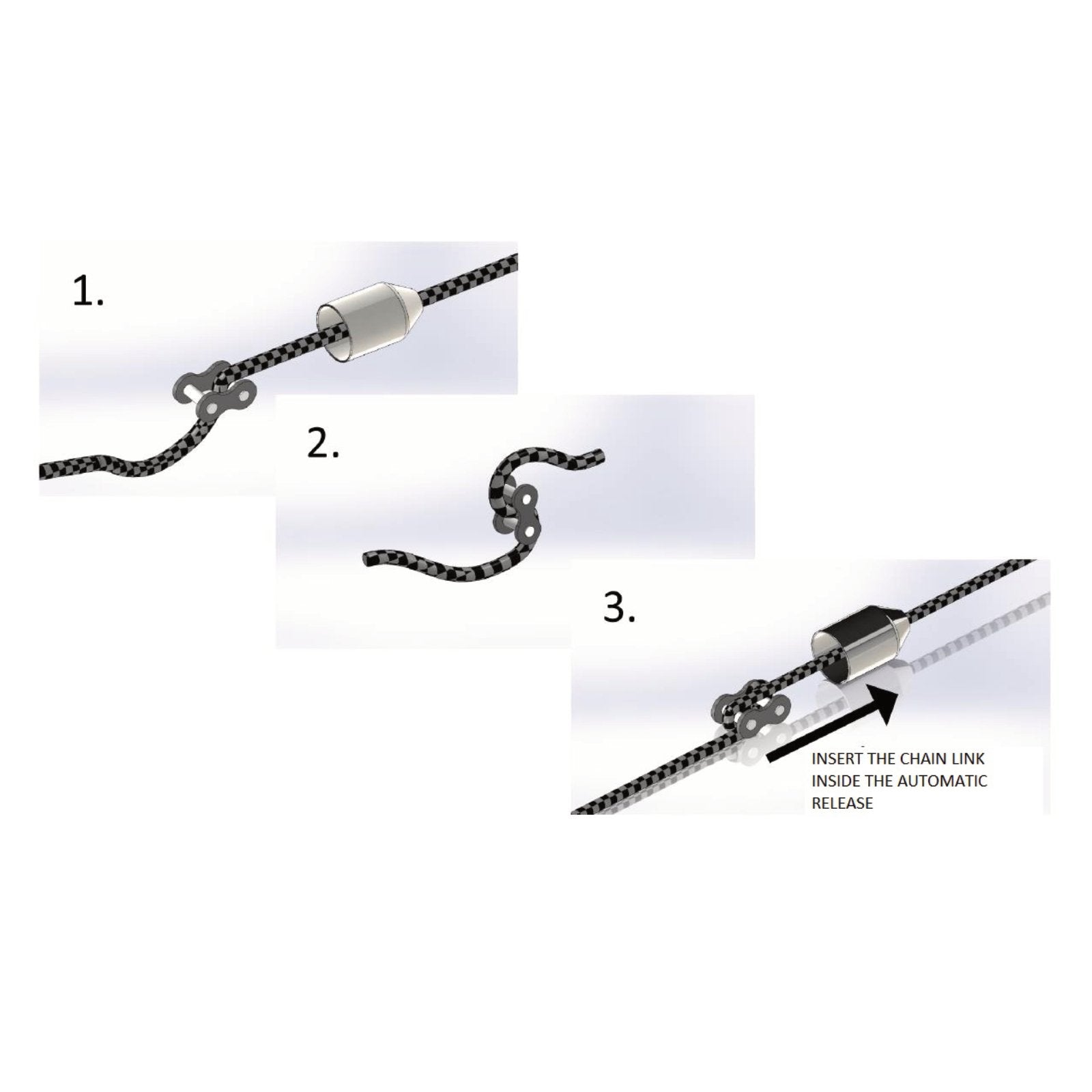 Automatic Release For Open-face Corner Block